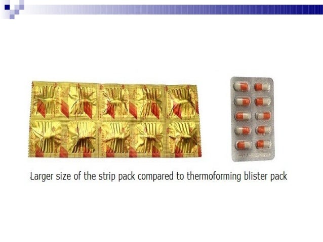 Blister & strip packaging