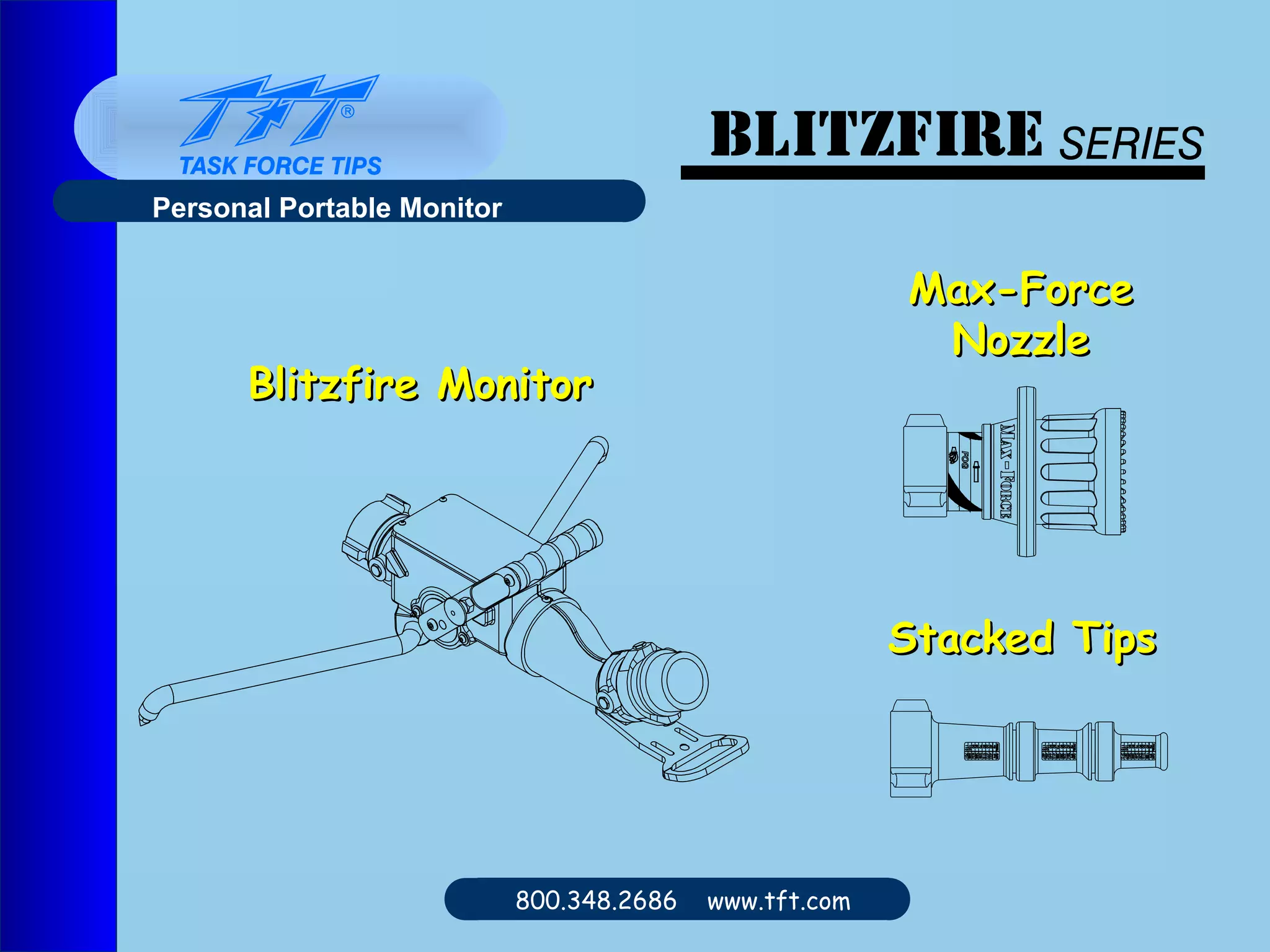 Blitzfire personal portable monitor powerpoint | PPT