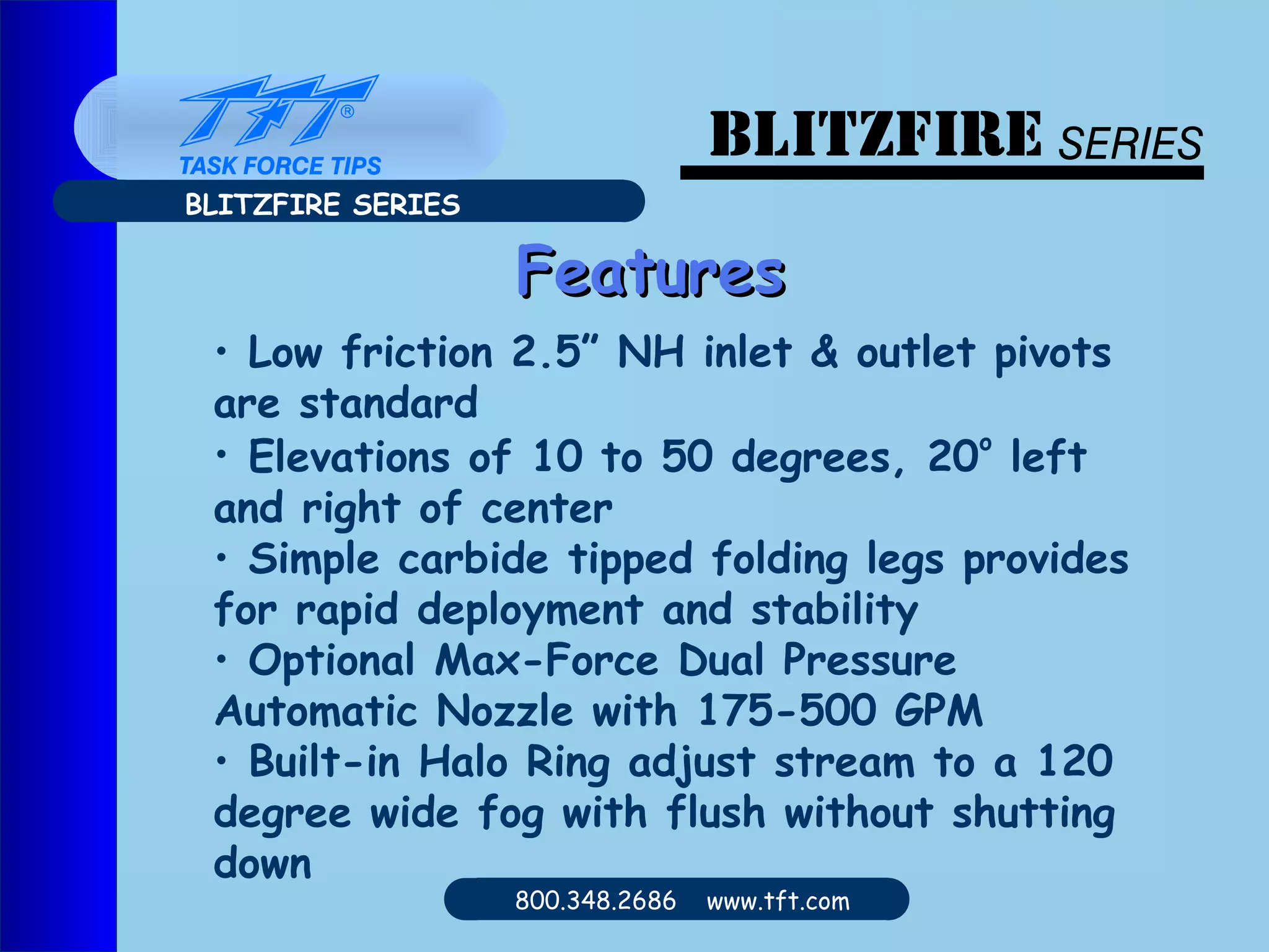 Blitzfire personal portable monitor powerpoint | PPT