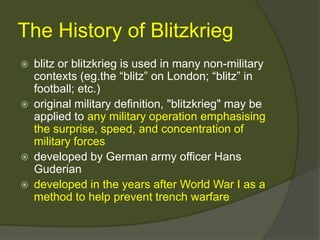blitzkrieg3-131116185002-phpapp01.pdf | Death, Injury, or Military ...