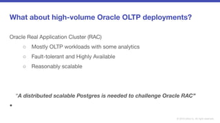 How-To: Zero Downtime Migrations from Oracle to a Cloud-Native PostgreSQL | PPT