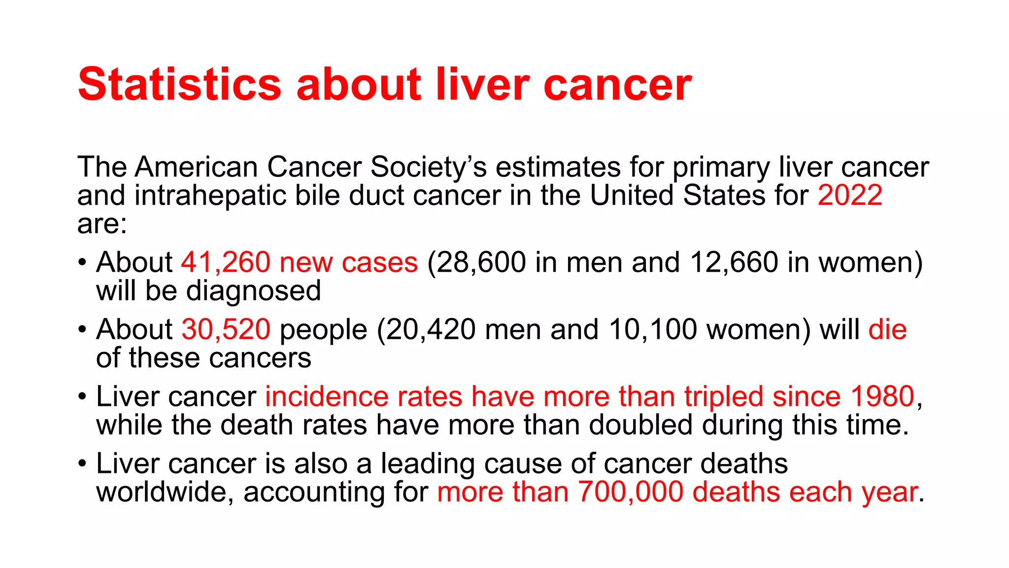 Liver cancer | PPTX