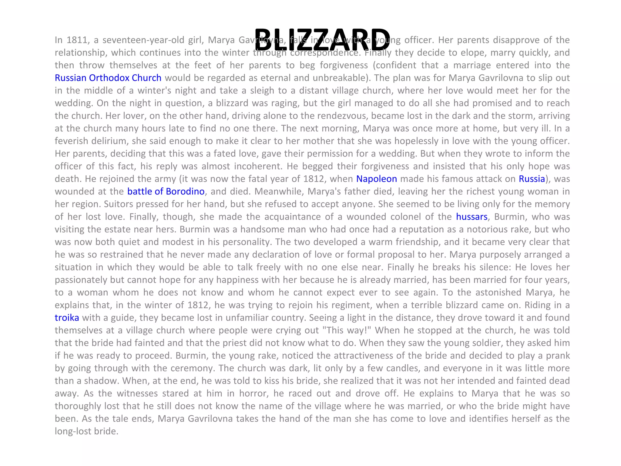 Blizzard | PPS