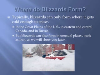 Blizzards | PPTX
