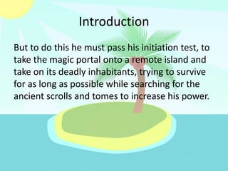 Blizzard the wizard | PPTX