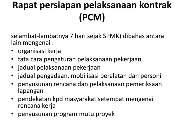 Tahap Administrasi Proyek | PPTX