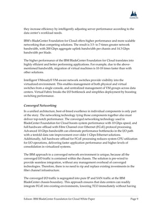 IBM BCFC White Paper - Why Choose IBM BladeCenter Foundation for Cloud ...