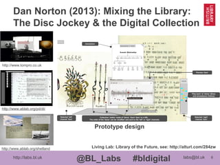 Presentation about BL Labs for Wellcome Staff | PPT