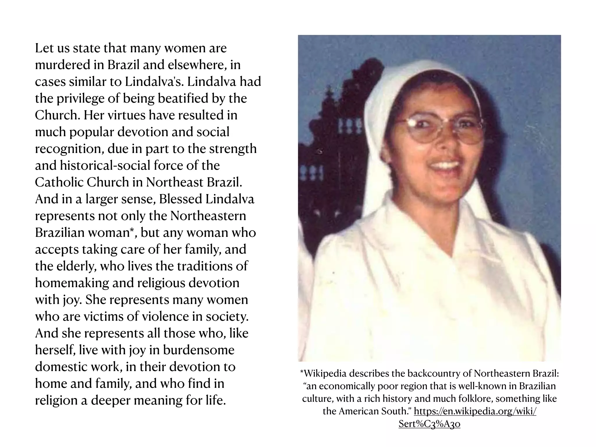 Blessed Lindalva Justo de Oliveira, DC | PPT