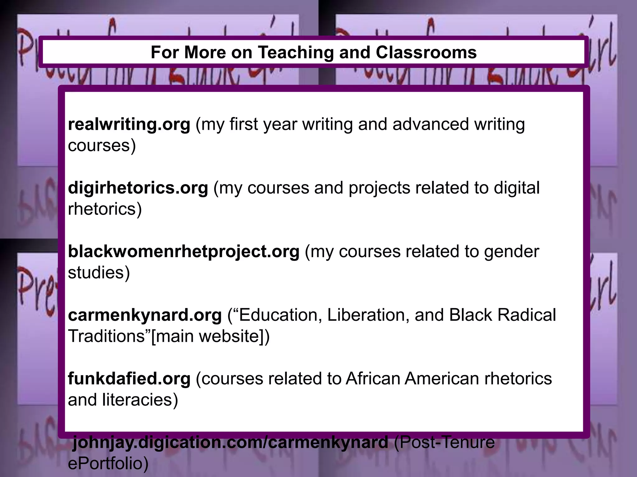 Black Lives Matter in the Classroom | PPT
