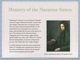 Biography of Blessed Marcantonio Durando | PPT