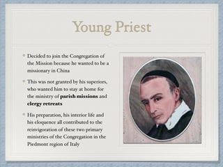 Biography of Blessed Marcantonio Durando | PPT