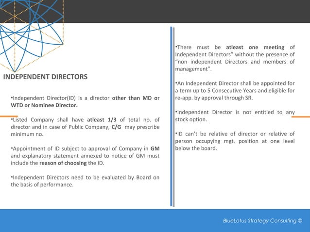 Directors - Companies' Act 2013 | PPT | Business Administration | Business