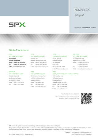 Bl novaplex integral_process_diaphragm_pumps_117_gb | PDF