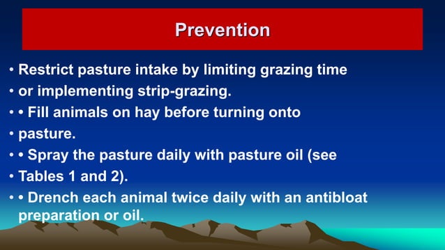 Bloat in ruminant prof.dr hamed attia | PDF