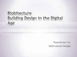Blobitecture | PDF