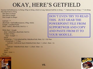 Alan vs the BLOB | PPT