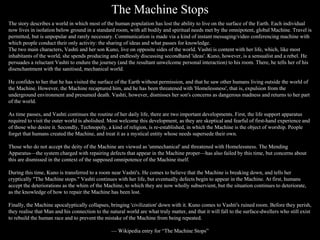 The Machine Stops | PPT