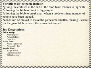 Blob Tag Power Point | PPT