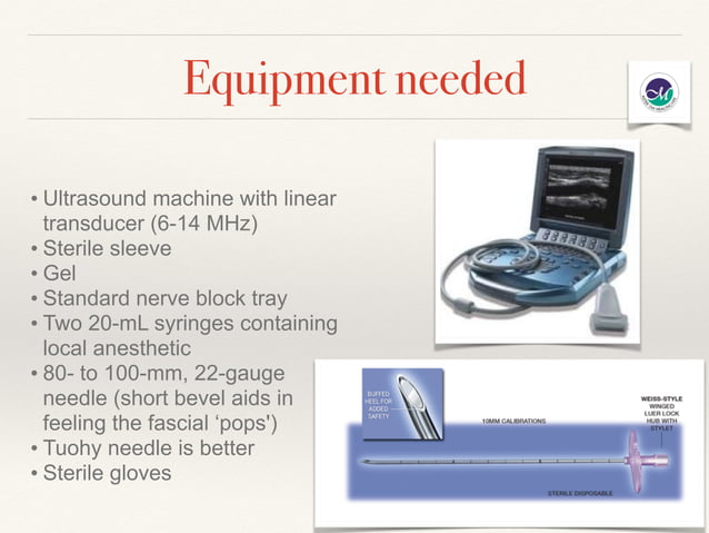 Fascia Iliaca and Biers blocks in Emergency room | PDF | First Aid ...