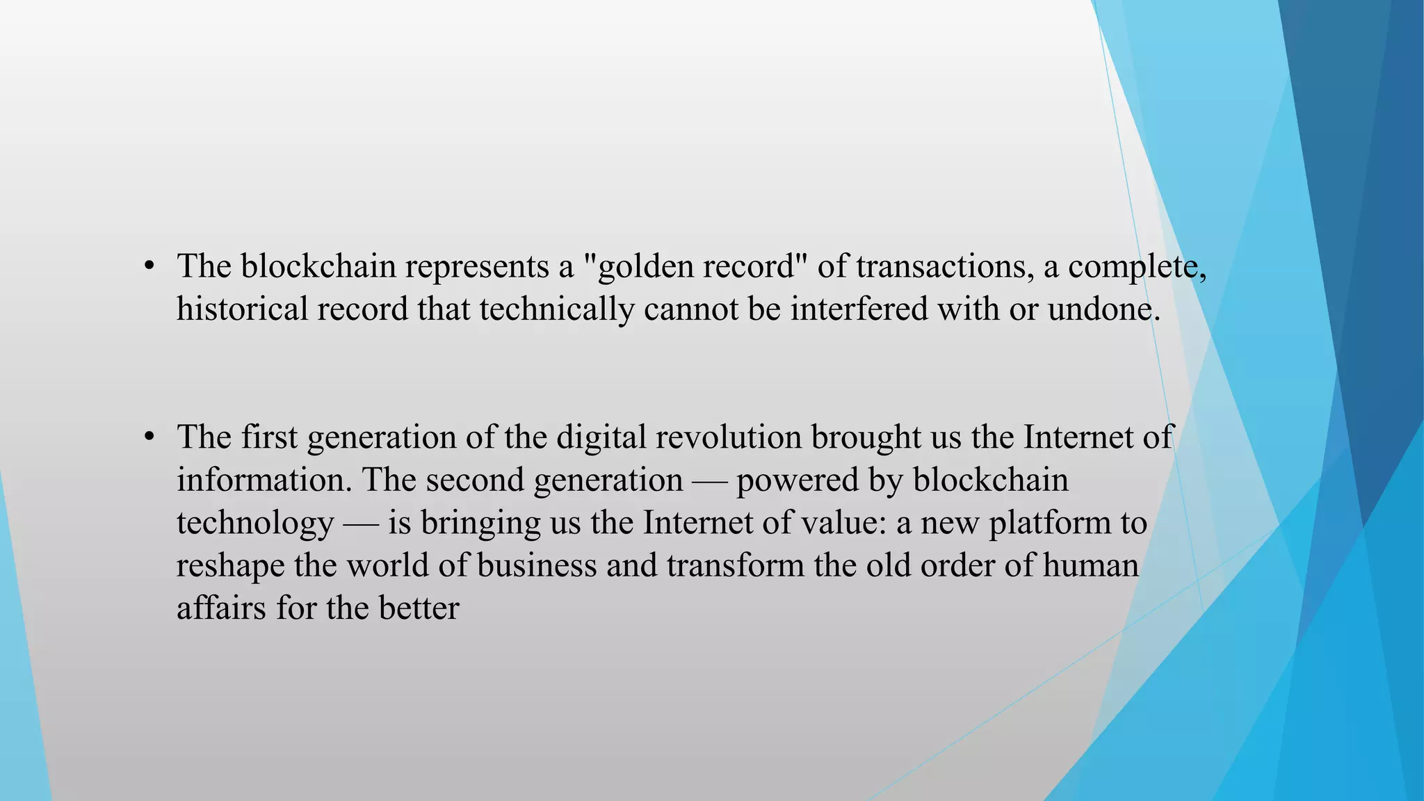 Blockchain Technology | PPTX