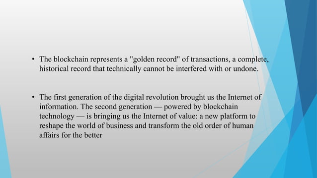 Blockchain Technology | PPTX