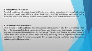 Blockchain Technology | PPTX