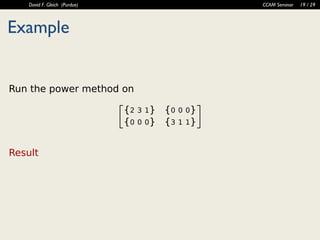 The power and Arnoldi methods in an algebra of circulants | PDF ...