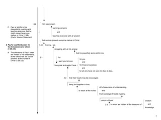 Block Diagrams Colossians (Rev.2) | PPT