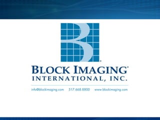 Block Imaging Intro | PPT