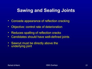 Block 33 HMA Overlays c SP 13 | PPT | Geology | Science