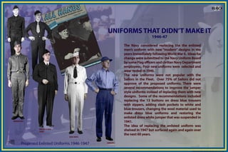 Block 39 proposed uniforms 1946 mod 4 1800x1200 | PPT