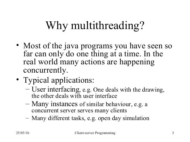 MULTITHREADING CONCEPT