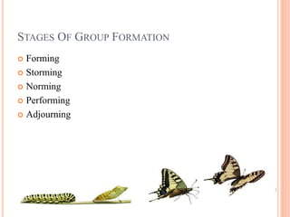 GROUP FORMATION AND GROUP DEVELOPMENT | PPTX