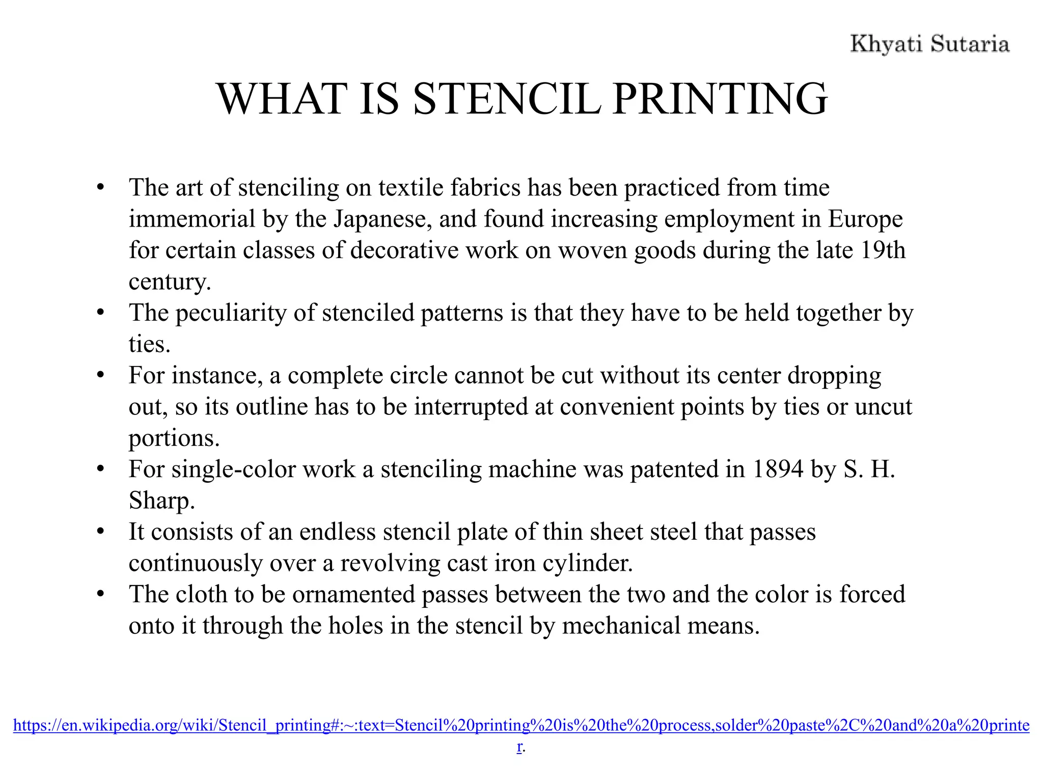 Block and stencil | PPTX