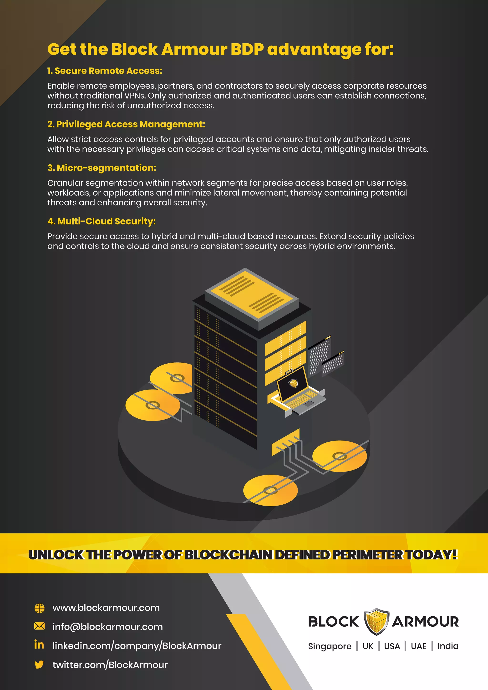 Block Armour Blockchain Defined Perimeter Brochure | PDF