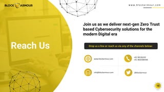 Block Armour Overview Presentation | PPT