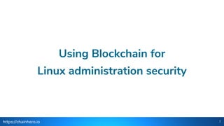 Blockaudit Presentation | PPT