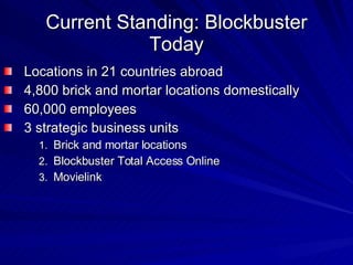 Blockbuster | PPT
