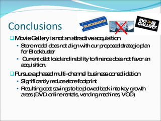 Blockbuster Case Analsys By Dare Devil Consulting | PPT