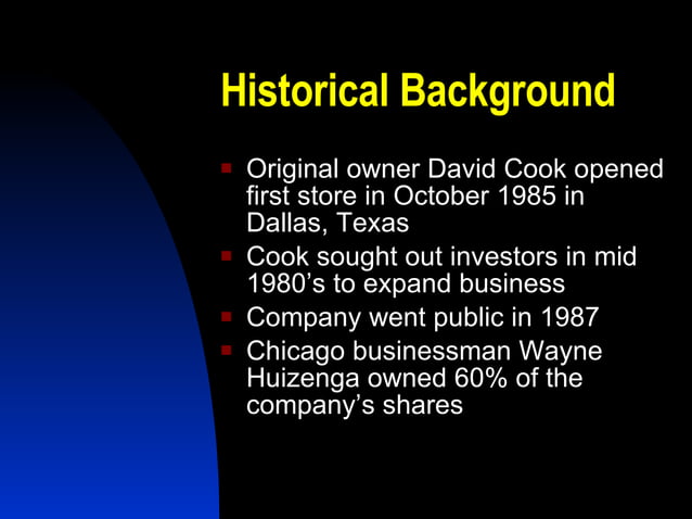 Blockbuster Presentation | PPT