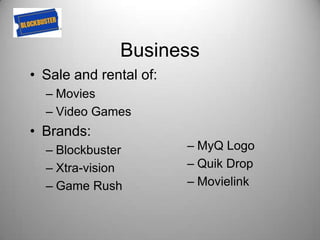 Blockbuster Presentation | PPTX