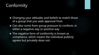 Thomas' Conformity Blockbuster project | PPT