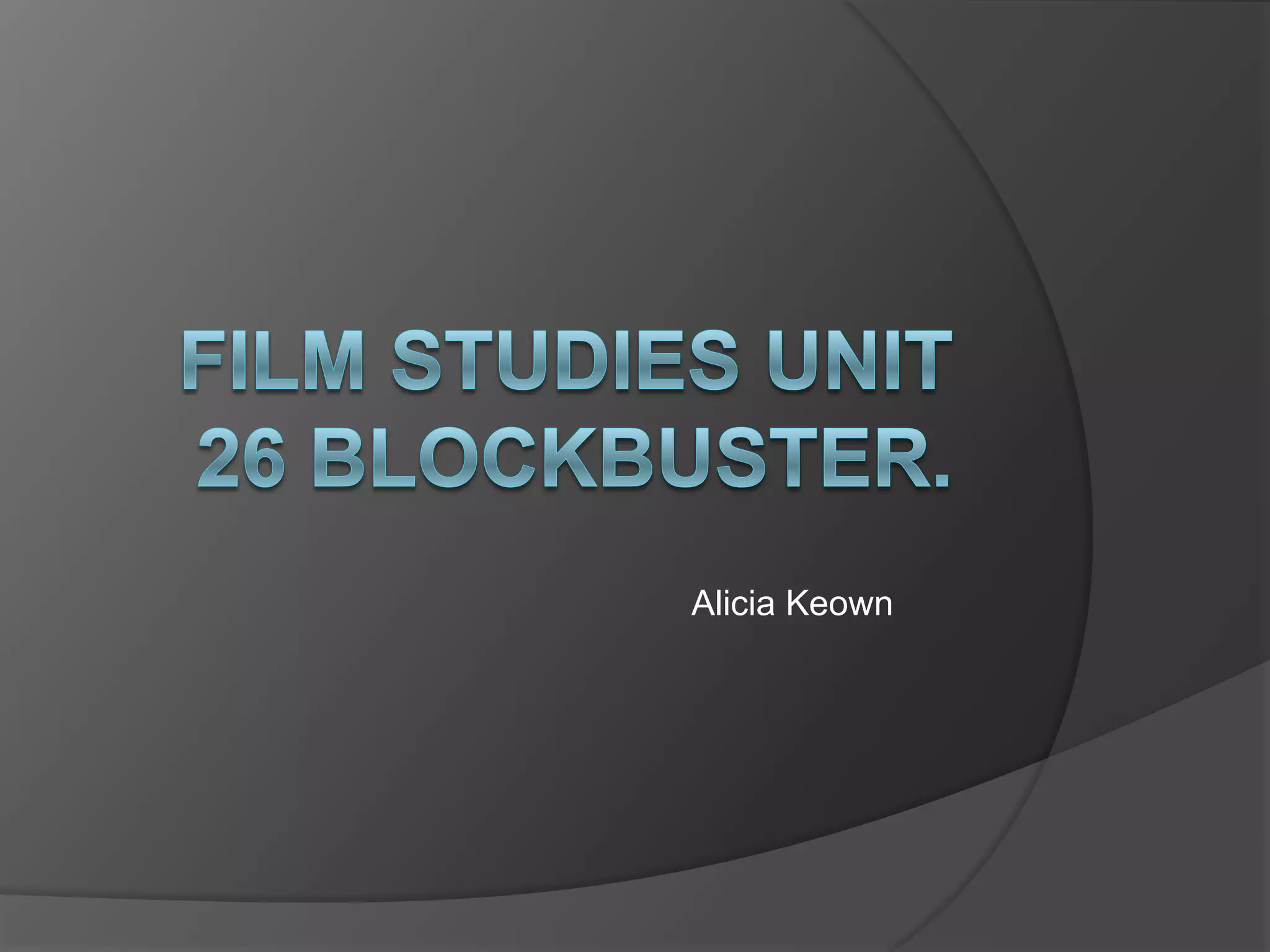 Blockbusterrr | PPTX | Lifestyle | Genres