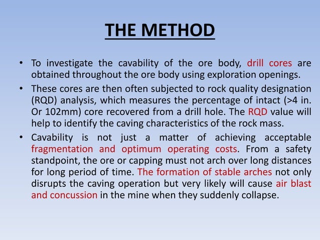 BLOCK CAVING ATRI.ppt | Climbing | Extreme Sports