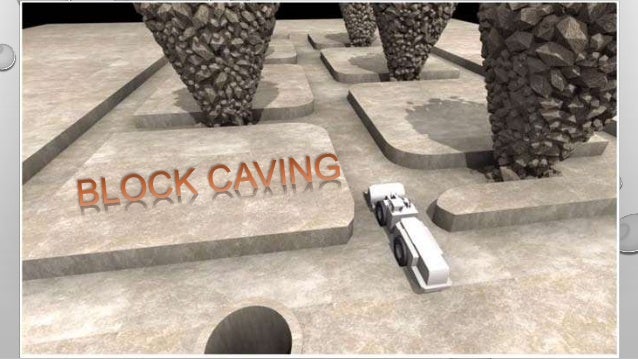 Block caving exposicion