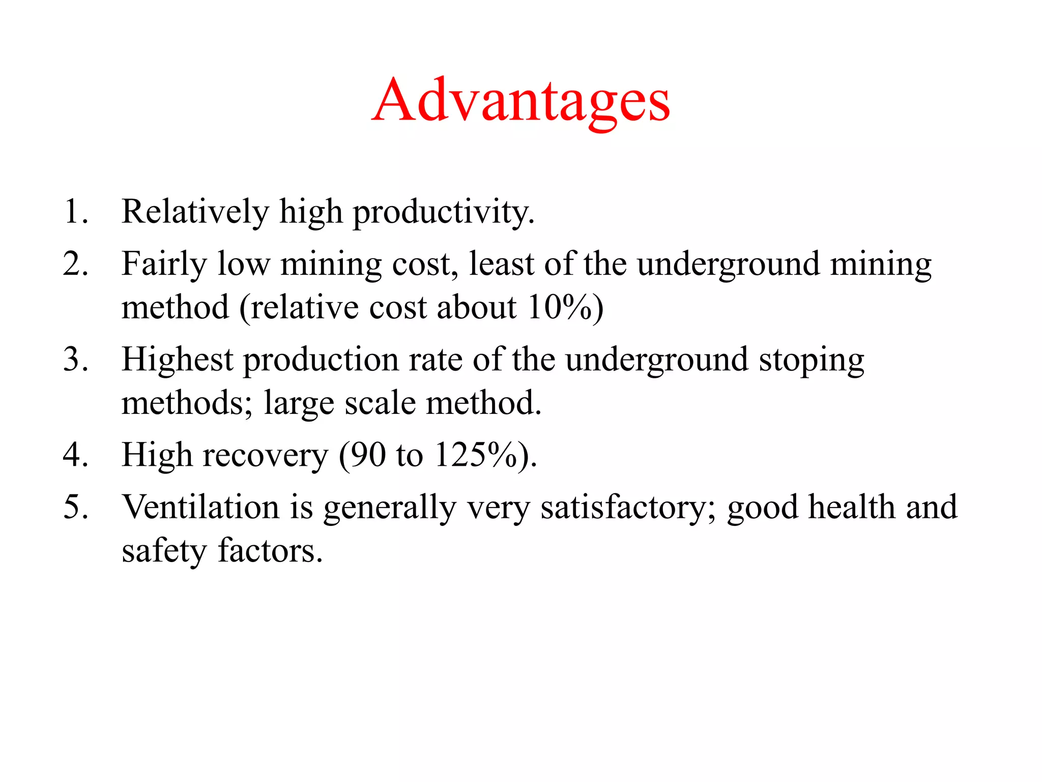 Block caving method | PPTX