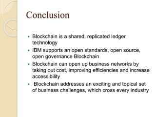 Blockchain | PPTX | Business | Business and Finance