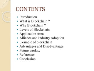 Blockchain | PPTX | Business | Business and Finance