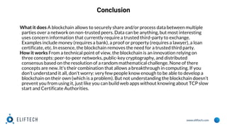 Blockchain. A Guide For Beginners | PPTX